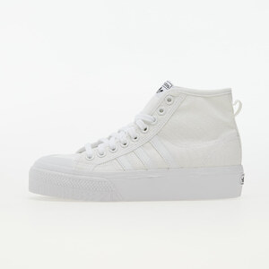 adidas Originals adidas Nizza W Platform Mid Ftw White/ Ftw White/ Ftw ...