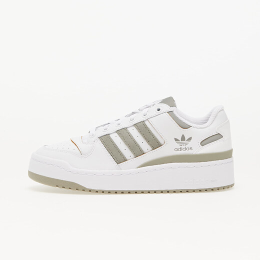 adidas Originals adidas Forum Bold Stripes Ftw White/ Silver Pebble ...