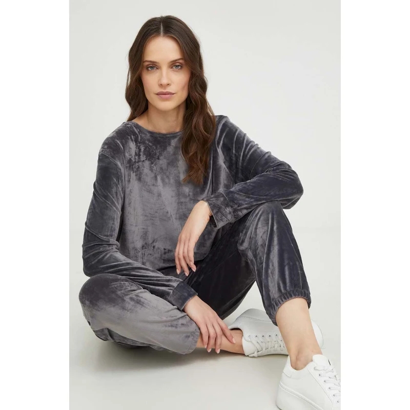 Answear Lab dres damski kolor szary - GLAMI.pl