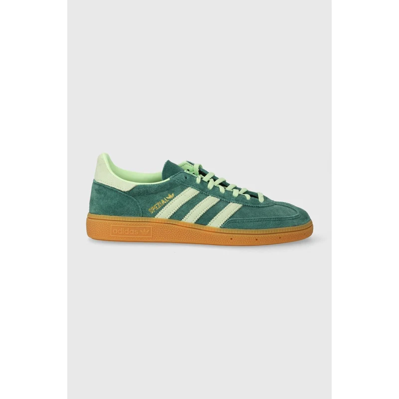 adidas Originals sneakersy zamszowe Handball Spezial kolor zielony ...