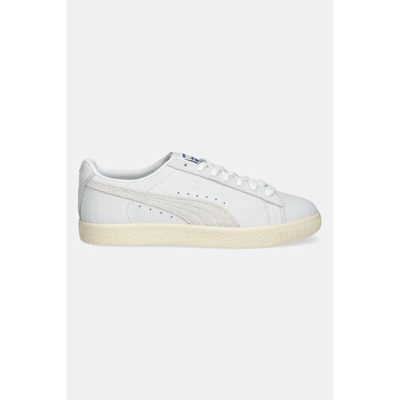 Puma sneakersy skórzane Clyde Laundry Boys II męskie kolor szary 401043 ...