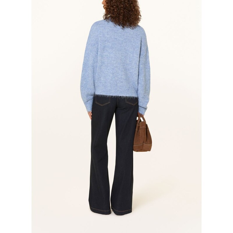 Neo Noir Sweter Paulina blau - GLAMI.pl